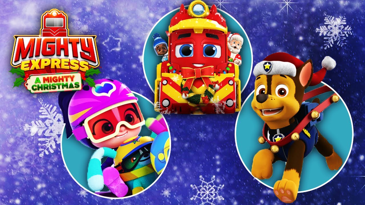 Merry Christmas! Mighty Express + PAW Patrol + Abby Hatcher Compilation ...