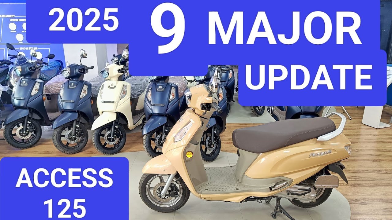 2025 New Suzuki Access 125 With 9 Major Update Features Price Mileage ...