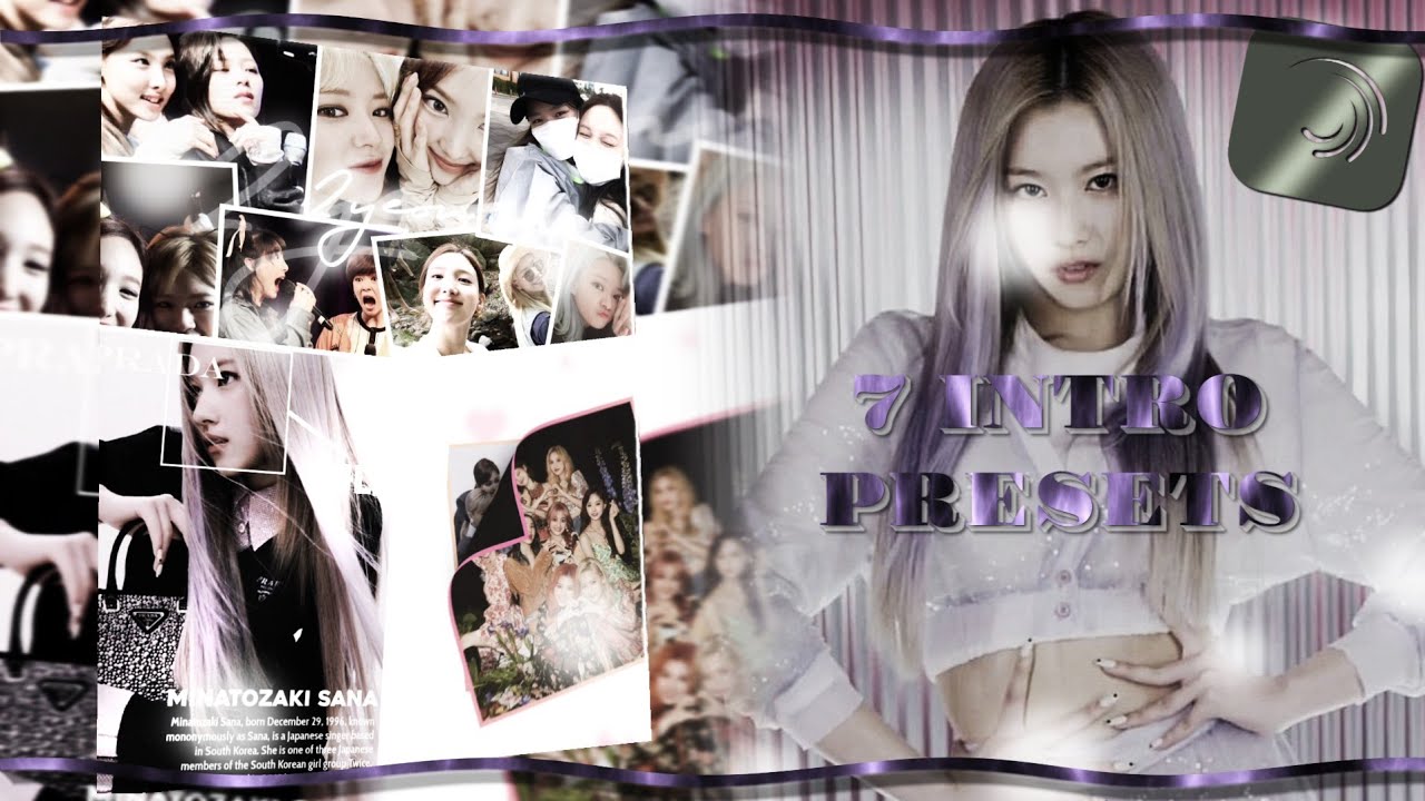 7 INTRO PRESETS FOR ALIGHT MOTION EDITORS!! - YouTube