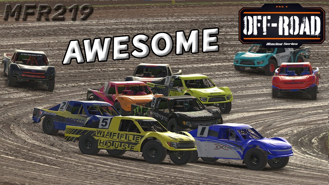 Pro 4 Off-Road Racing Series Fixed - Crandon Short - iRacing Dirt Road ...