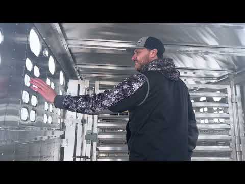 Custom Livestock Trailer Build: 8.5x40 Wilson Foreman - YouTube