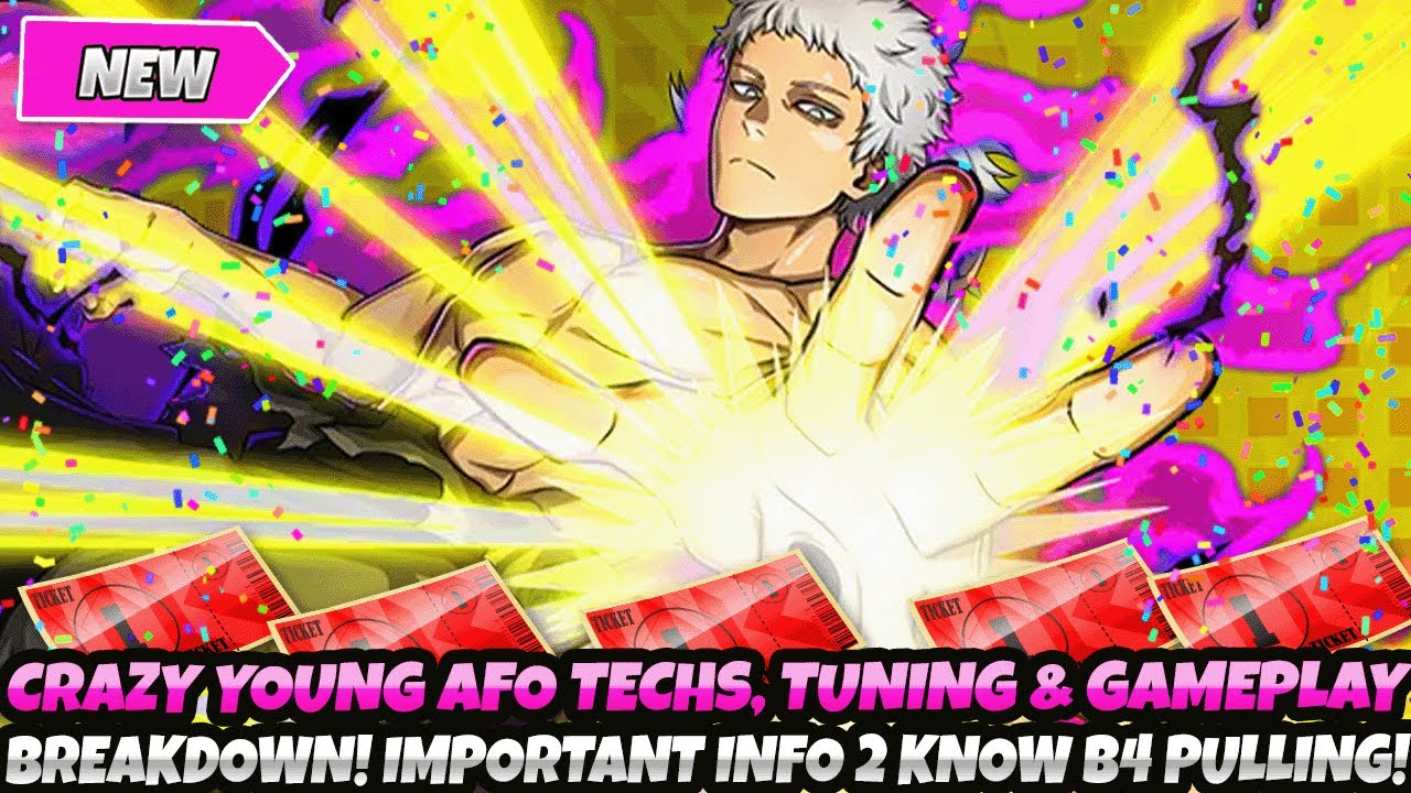 *OH MY GAWDDD!* CRAZY NEW YOUNG AFO GAMEPLAY, TECH & TUNING! IMPORTANT ...