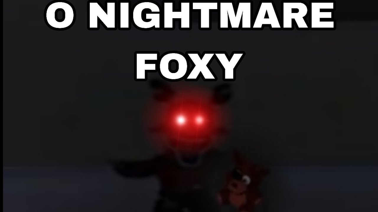ATAQUE DO NIGHTMARE FOXY! (Roblox Fnaf Doom 4) - YouTube