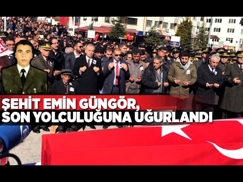 Şehit Kızı Babasına Göz Yaşları İçinde Veda Etti