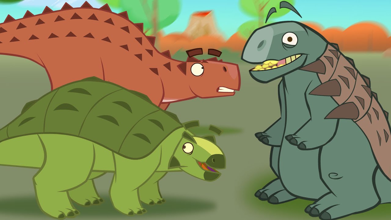 Scary Dinosaur Stories With Minmi | Dinosaur Cartoon For Kids | I Am A ...