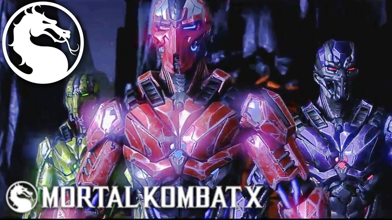 mortal kombat x sektor triborg fight gameplay - YouTube