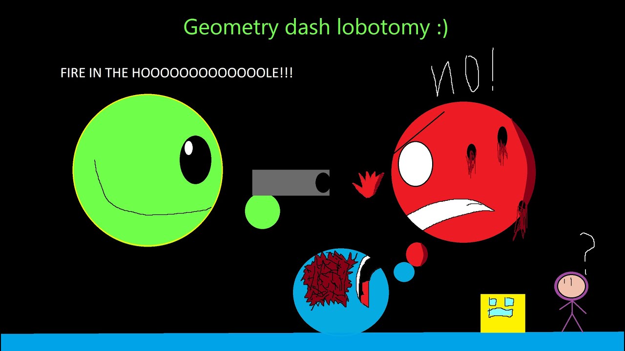 Geometry dash lobotomy :) - YouTube