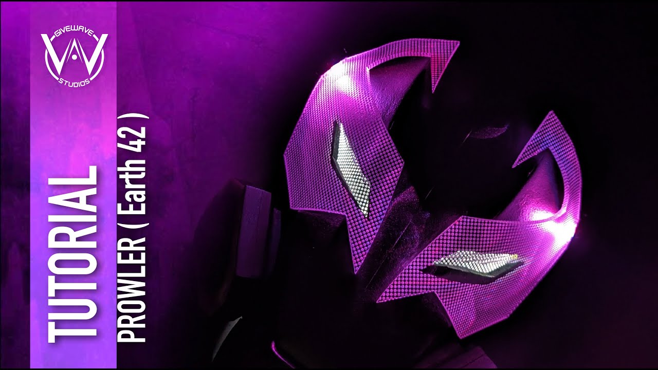 Earth 42 Prowler RGB LED Eyes DIY kit ( Miles G Morales ) - YouTube