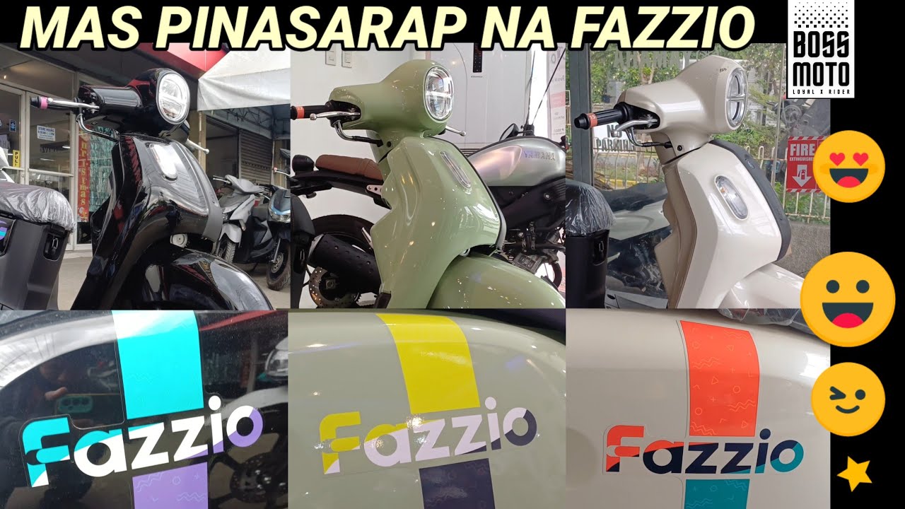 New Yamaha Mio Fazzio 125 Price Specs Philippine Review - YouTube