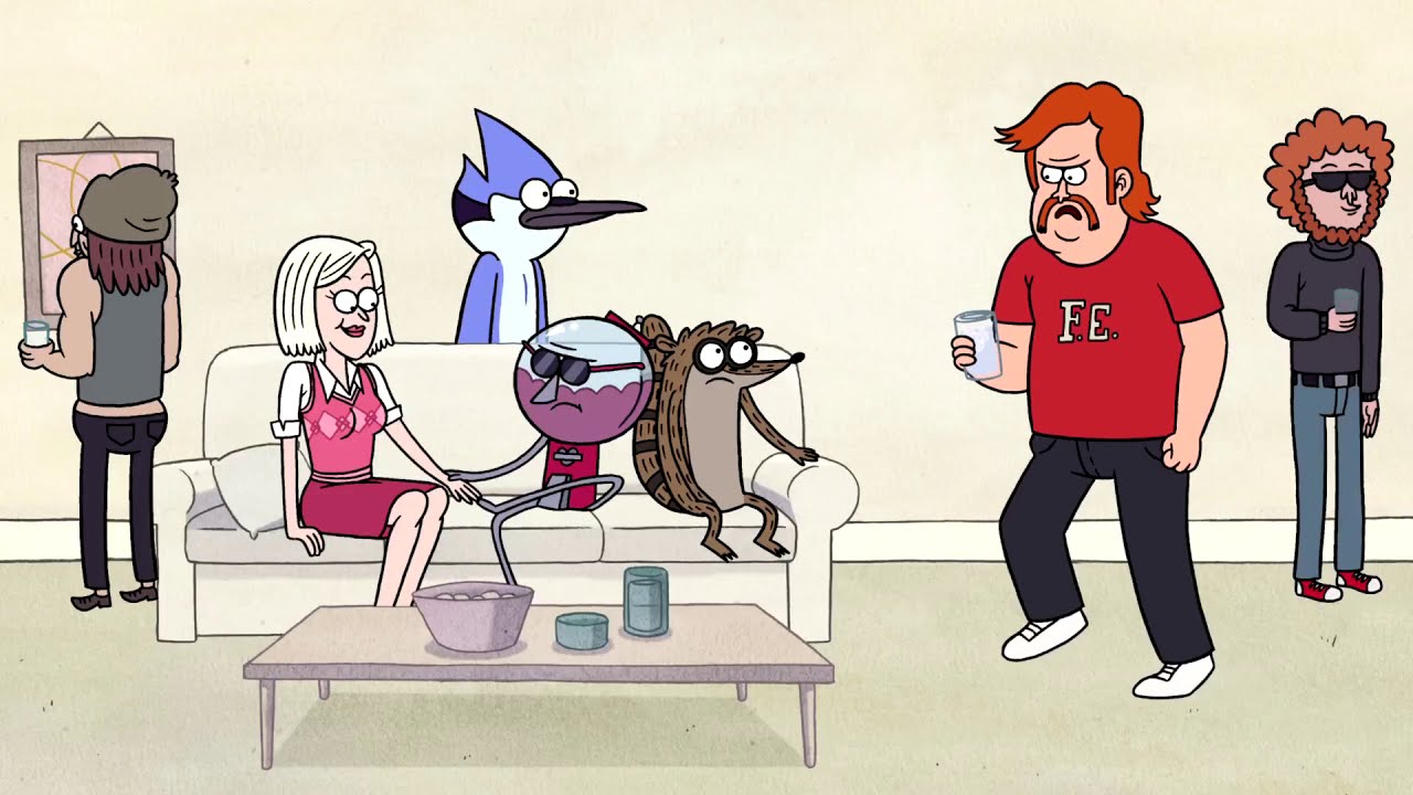 Regular Show - Chuck Picks A War On Benson - YouTube