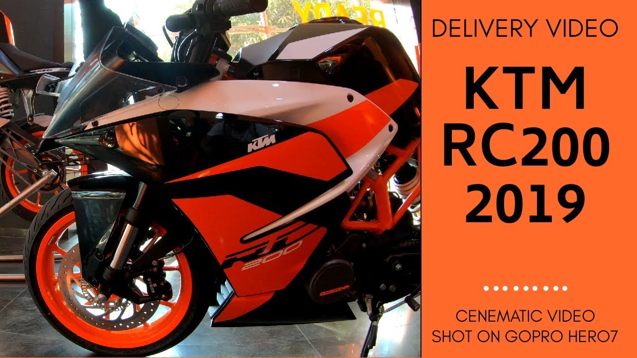 Taking Delivery Of KTM RC 200 2019 - YouTube