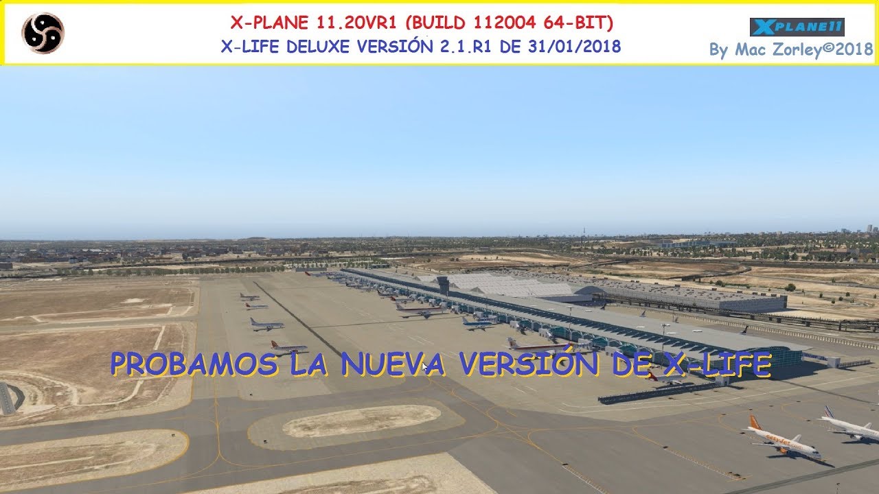[X-Plane 11.20VR1] Nueva versión de X-Life 2.1.r1 (31/01/2018) - YouTube