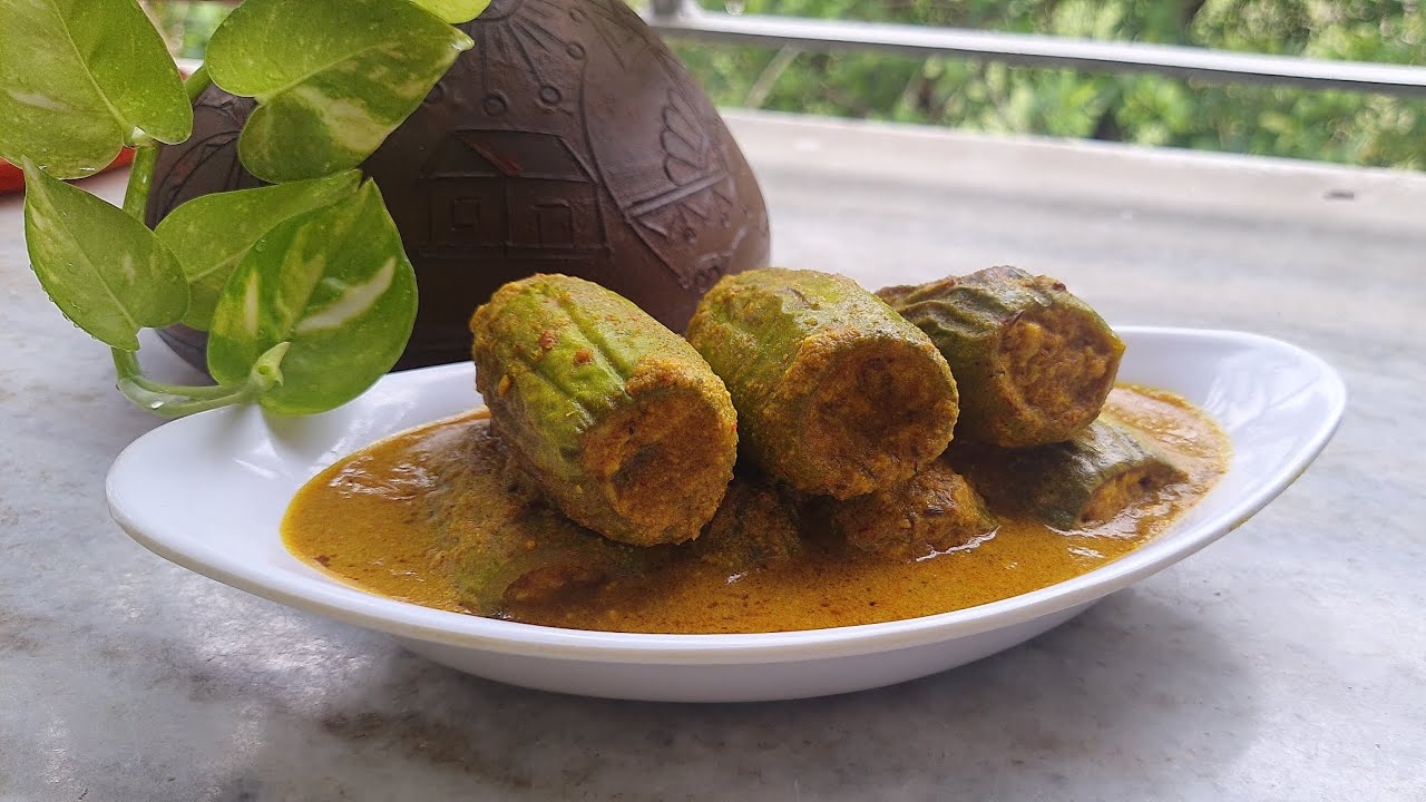 Veg potol er dorma recipe - Home of Taste. - YouTube