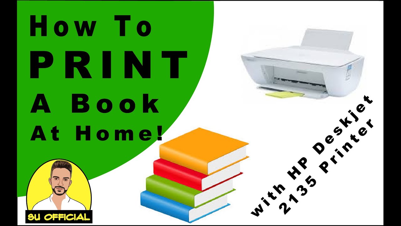 How To Print A Book On A5 Paper At Home | with HP Desk Jet Ink ...