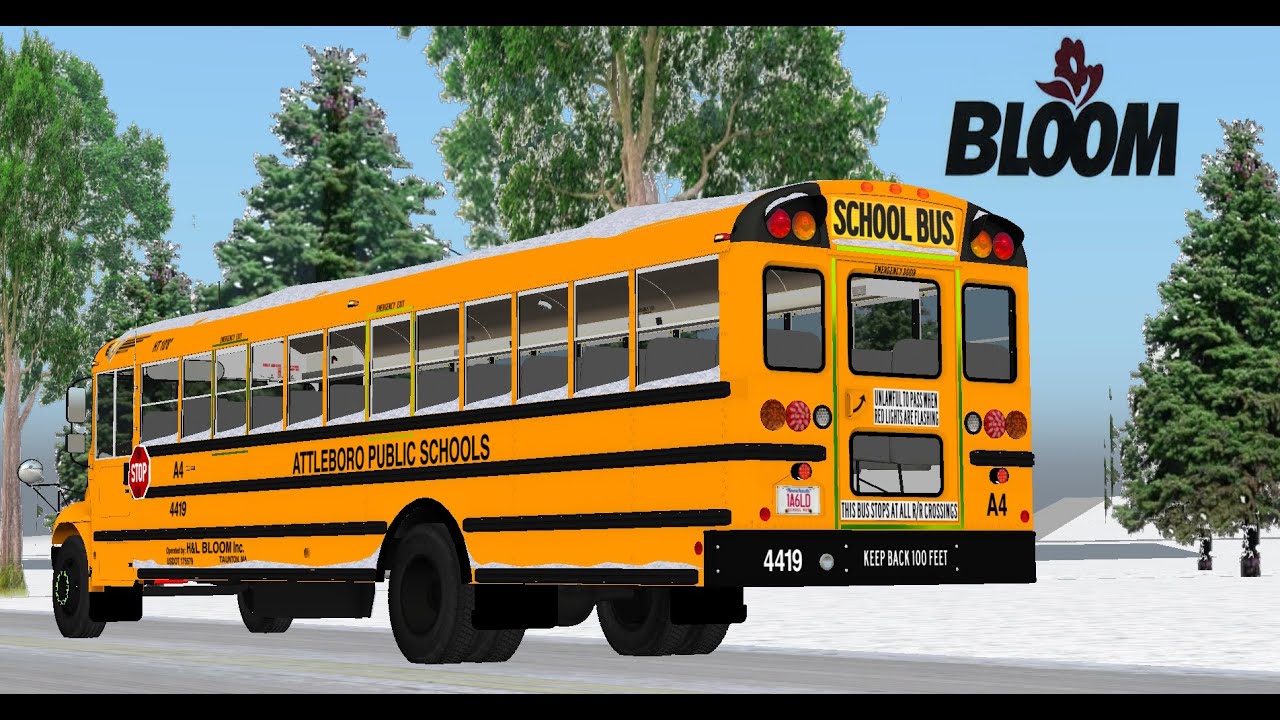 Bloom Bus Inc. PM Route Sessions 1-10-24 ( Snow Already Starting To ...