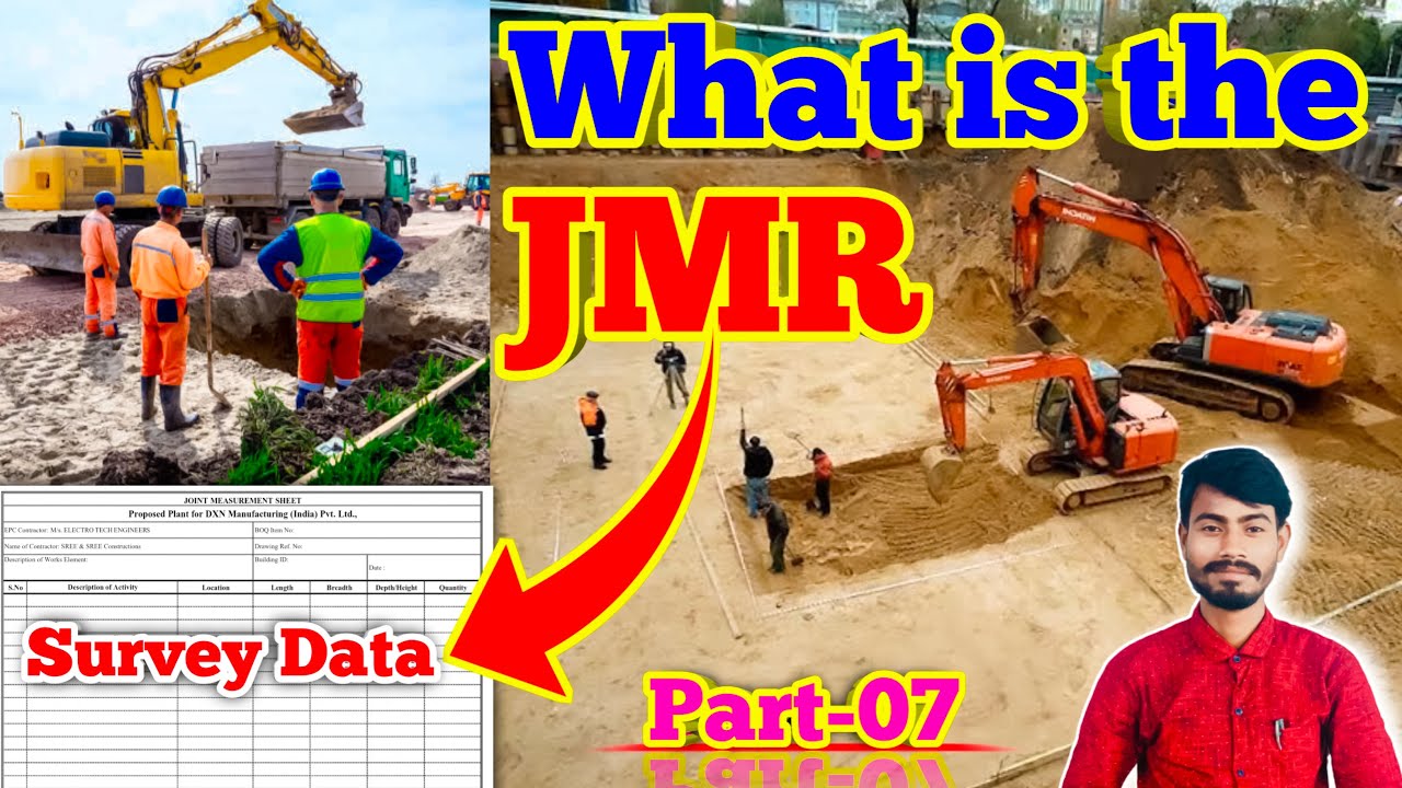 What is the JMR || Part-07 || JMR kaise banate hai || join measurement record || Excavation ...