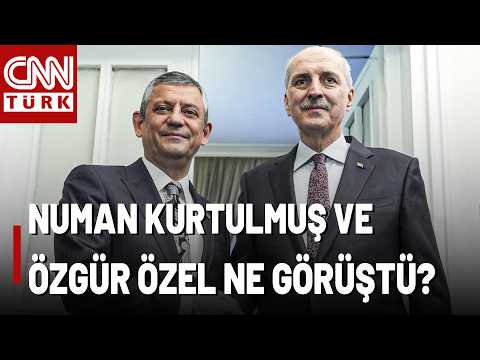 Numan Kurtulmuş'tan Özgür Özel'e Ziyaret! \