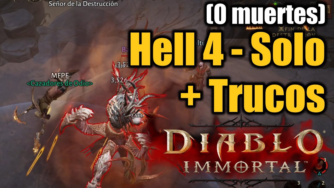 Calabozo "Fin de la Destrucción" | Solo Hell 4 (F2P) | Cazador de ...