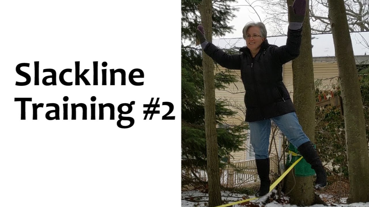 Slackline Training #2 | Slacklining with MS - YouTube