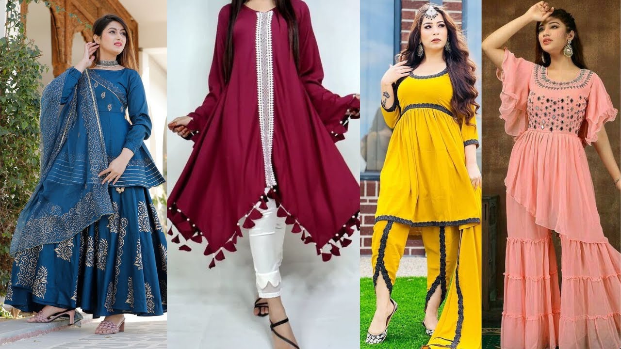 Latest Printed Frock Designs 2025 /Frock Designs / Frock Ke Design ...