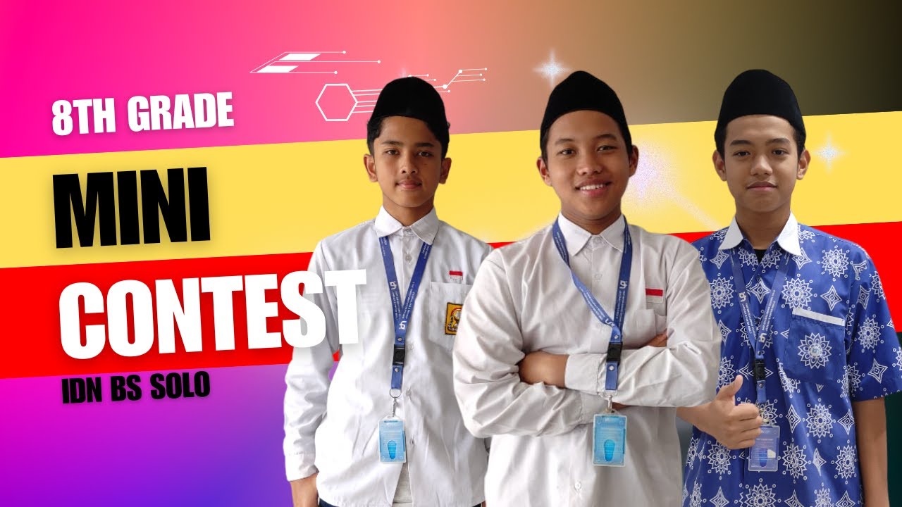 English Mini Contest - 8th Grade - YouTube