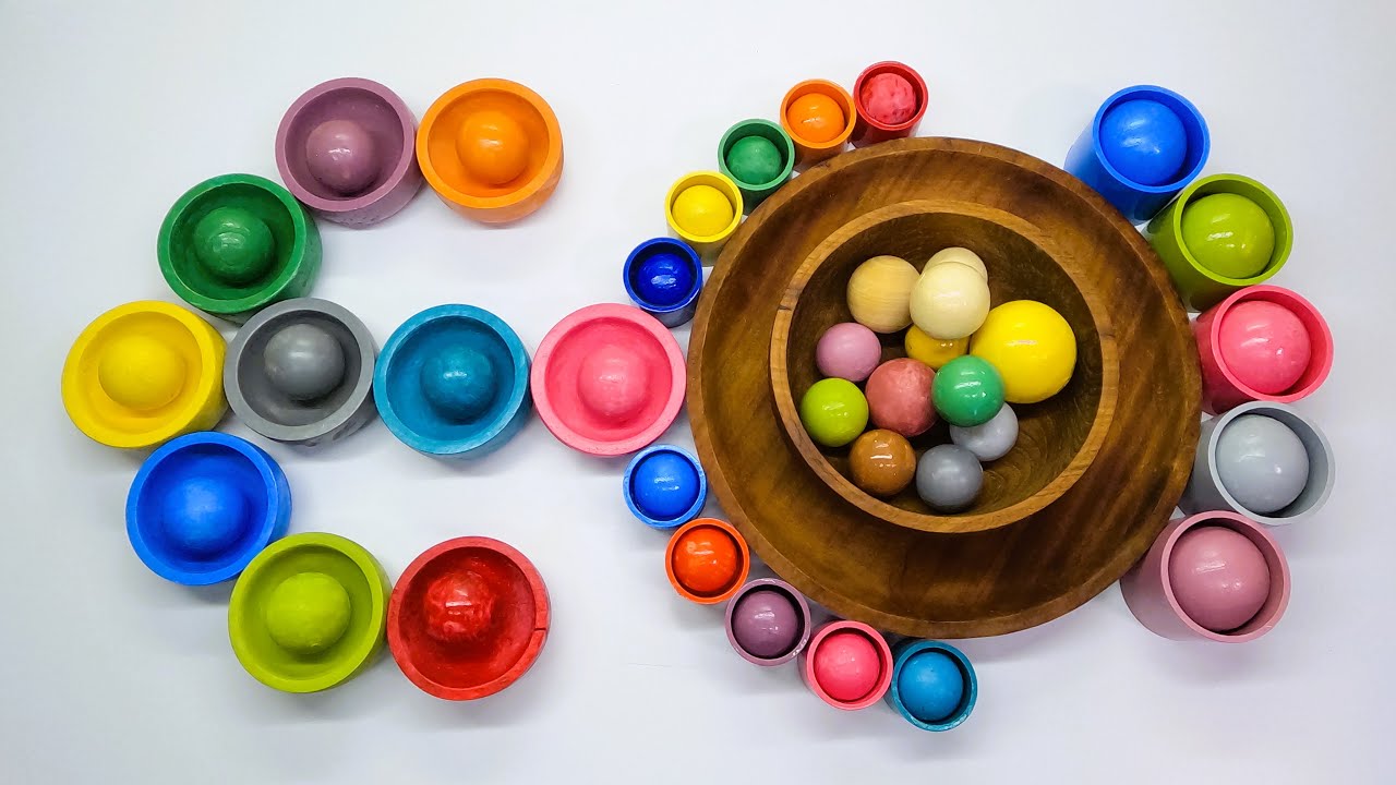 ASMR marble color sorting #asmr #colorful - YouTube