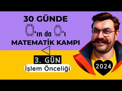 3.GÜN | İşlem Önceliği | 0’ın da 0’ı Matematik Kampı | #mfa #0ında0ı (PDF)