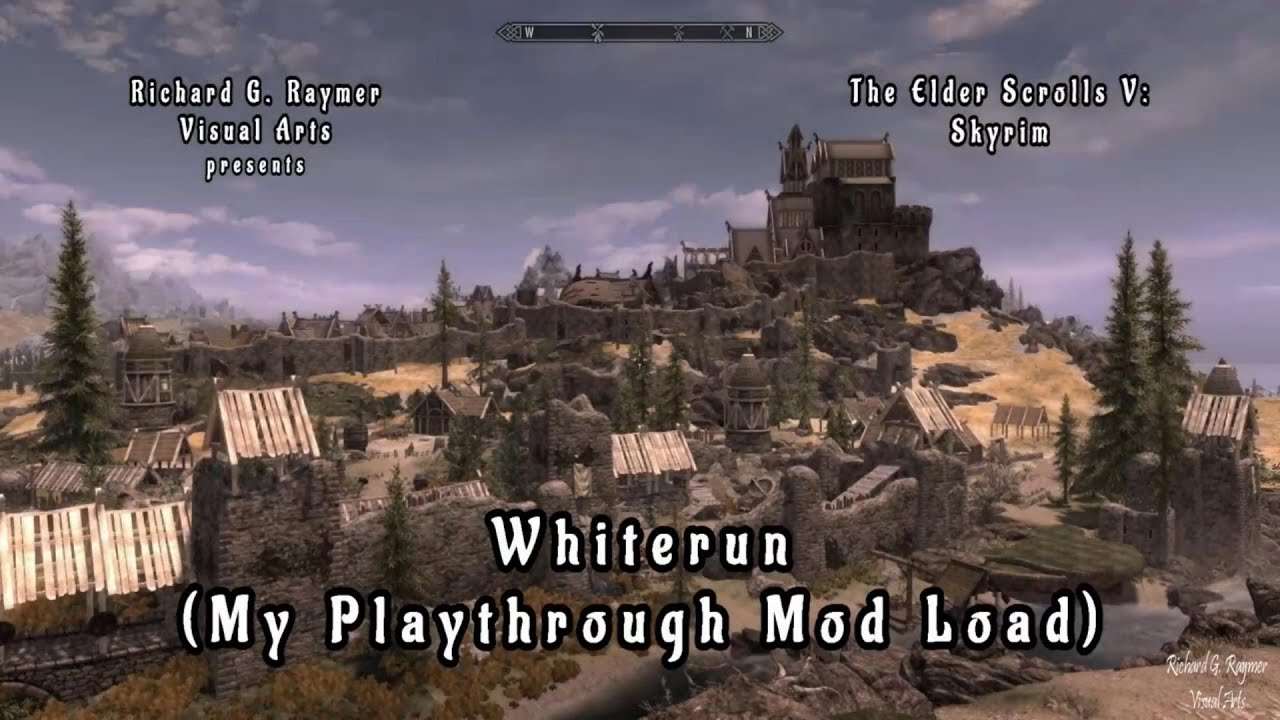 The Elder Scrolls V: Skyrim - Whiterun (My Playthrough Mod Load) - PC ...