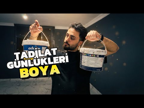 Yeni Evimi ve Stüdyomu Boyuyorum | Tadilat Günlükleri