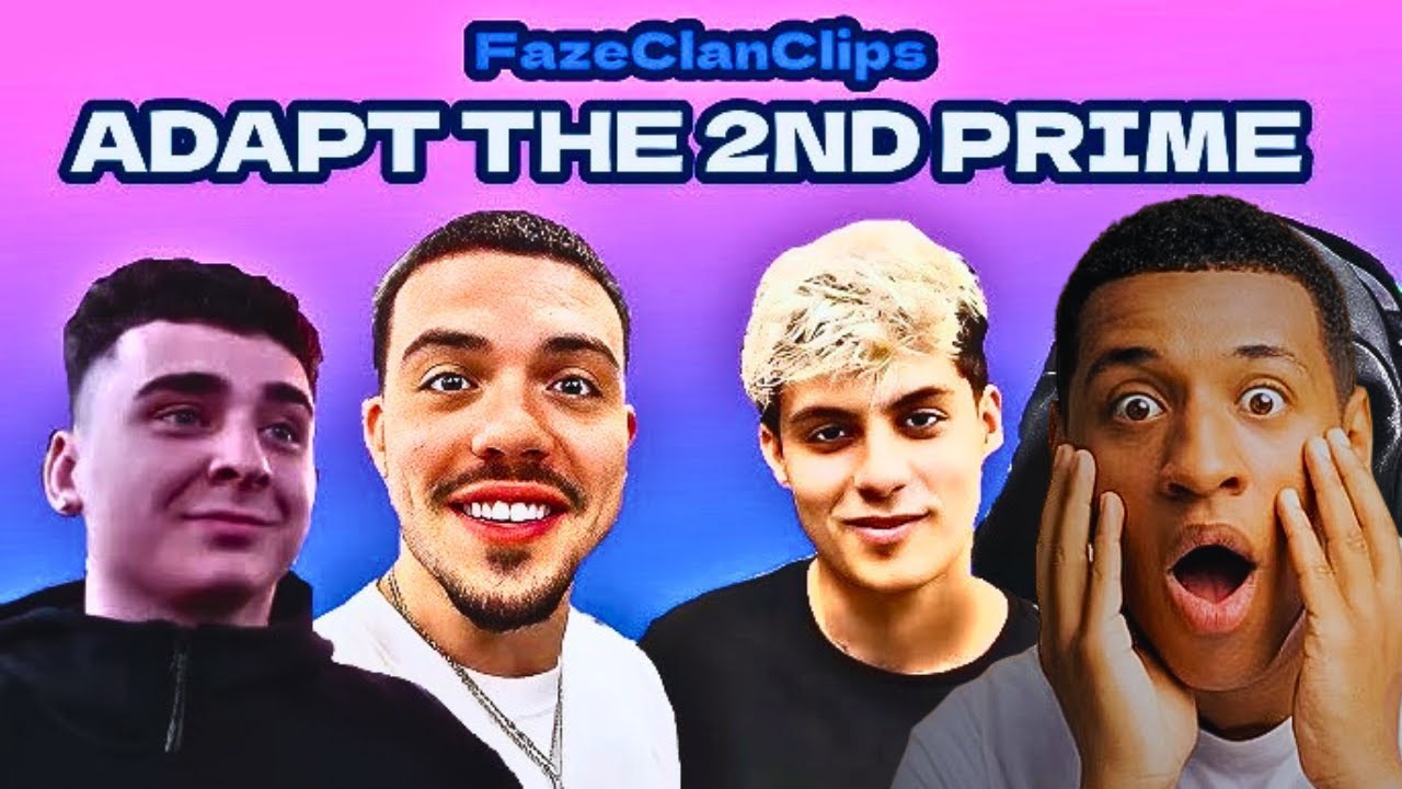 I Reacted To FaZe Adapt being in his 2nd Prime for 8 minutes and 13 ...