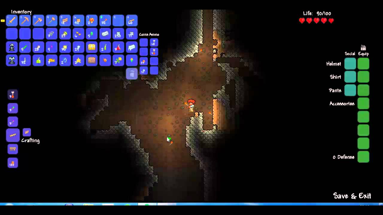 Terraria Playthrough Ep. 4 - Treasure! - YouTube