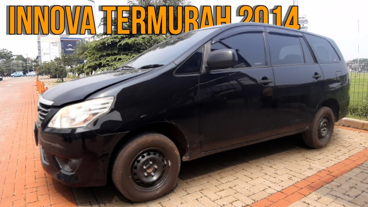 Toyota Kijang Innova Type J 2.0 MT 2014 || Innova Varian Terendah - YouTube