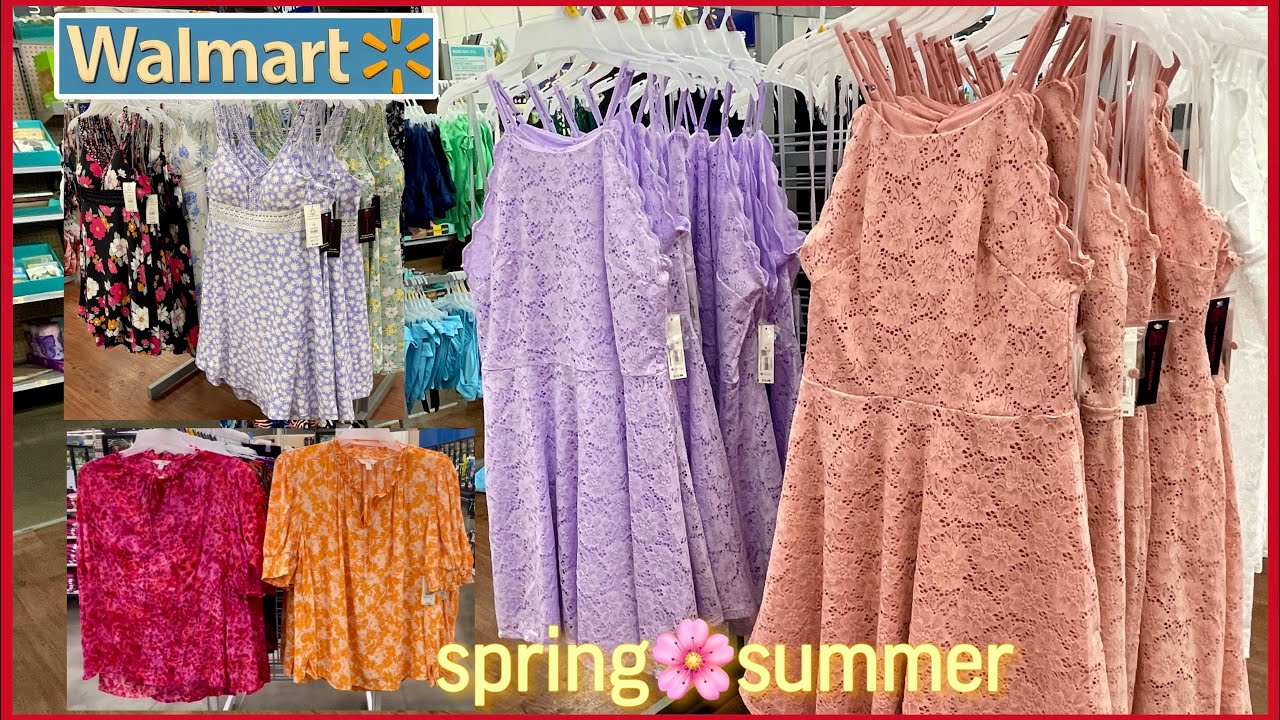 WALMART SHOPPING ️ SPRING AND SUMMER COLLECTION * NEW IN STOCK - YouTube