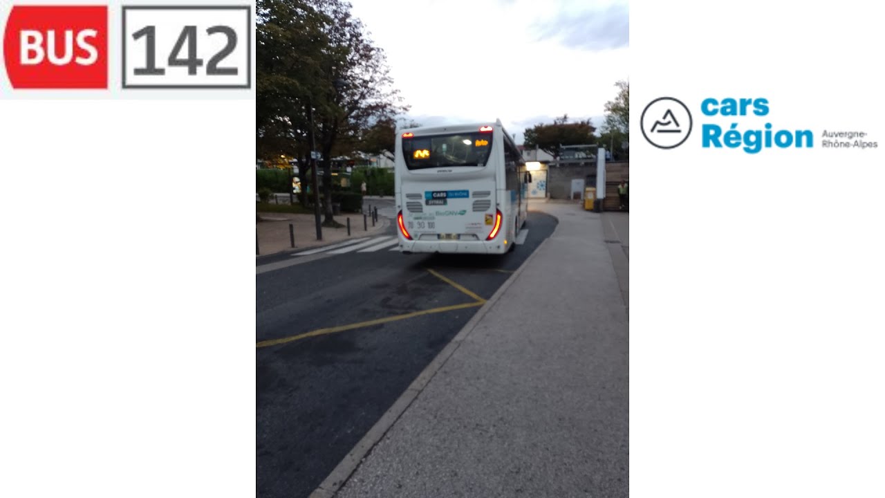 [Cars Région Rhone] Ligne 142 en Crossway GNV / Line 142 by Crossway ...