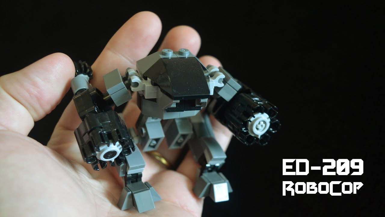 Build the Iconic ED-209 Mech from RoboCop with LEGO! 🔫🤖 - YouTube