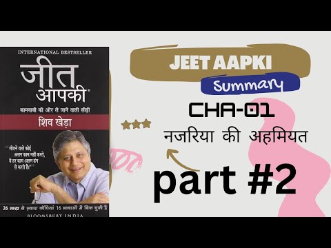 ch-1 नजरिया की अहमियत part#2 /Jeet Apki Book audio/ shiv khera #book # ...