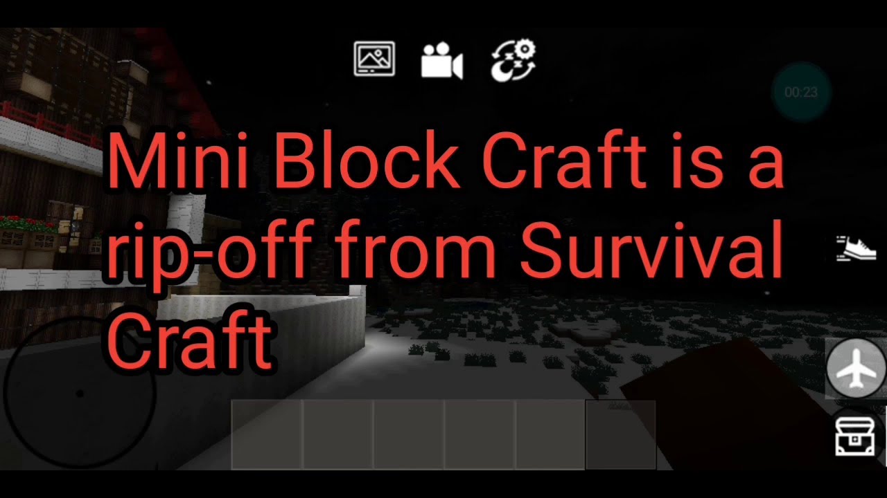 "Mini Block Craft" A copy of SurvivalCraft - YouTube