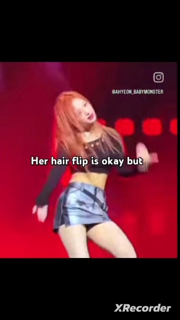 her hair flip is ok but... #rose #blackpink #kpop #blink #trending # ...