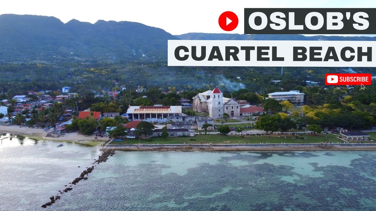 Cuartel Beach, Oslob, Cebu Drone Footage - YouTube