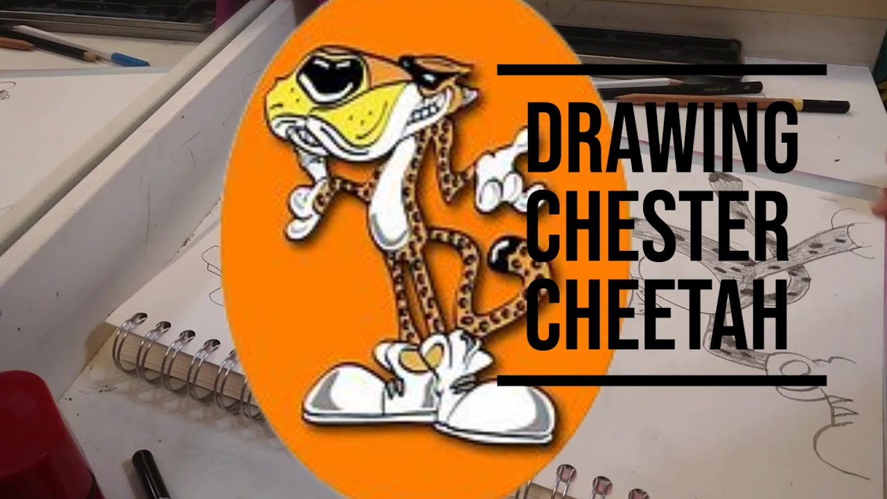 Let's Draw Chester Cheetah! - YouTube