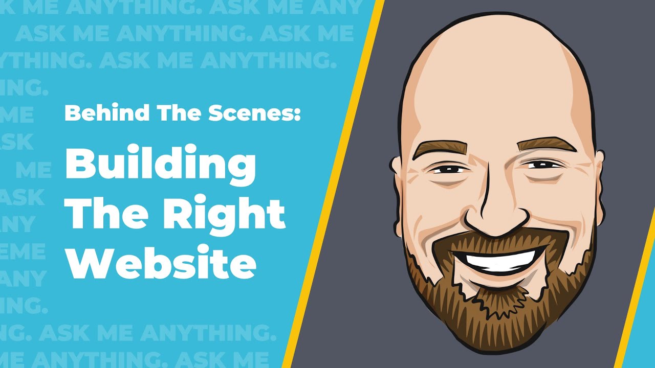 How We Built the IAmTimCorey Website - Behind the Scenes - YouTube