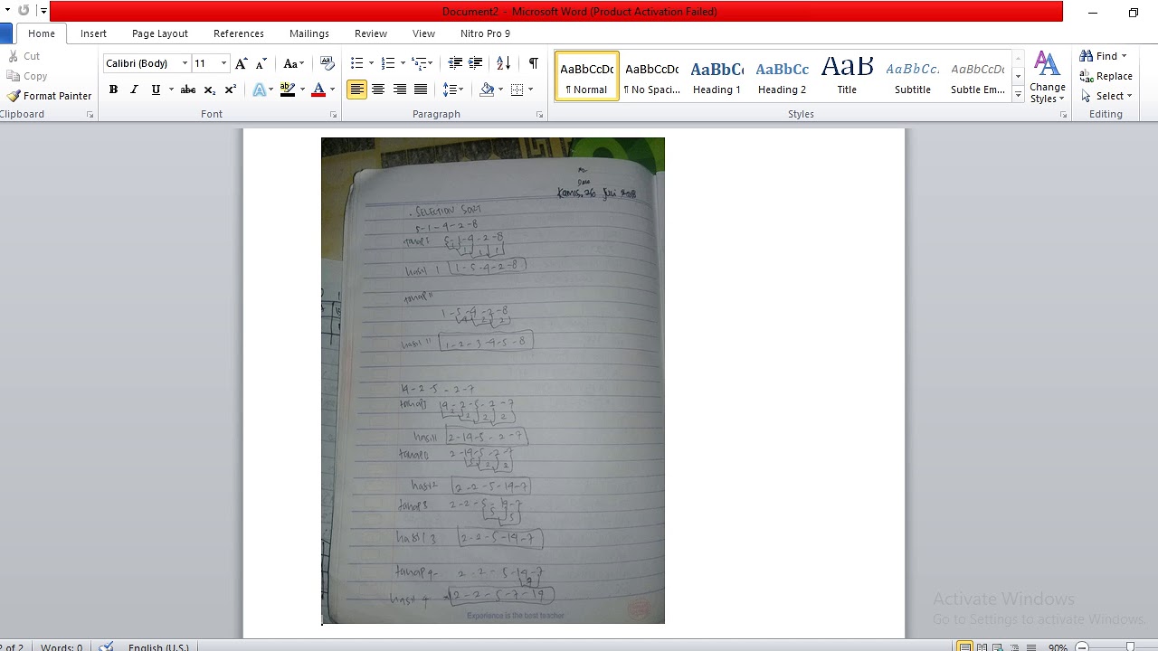 penjelasan konversi Selection sort dan Bubble sort - YouTube