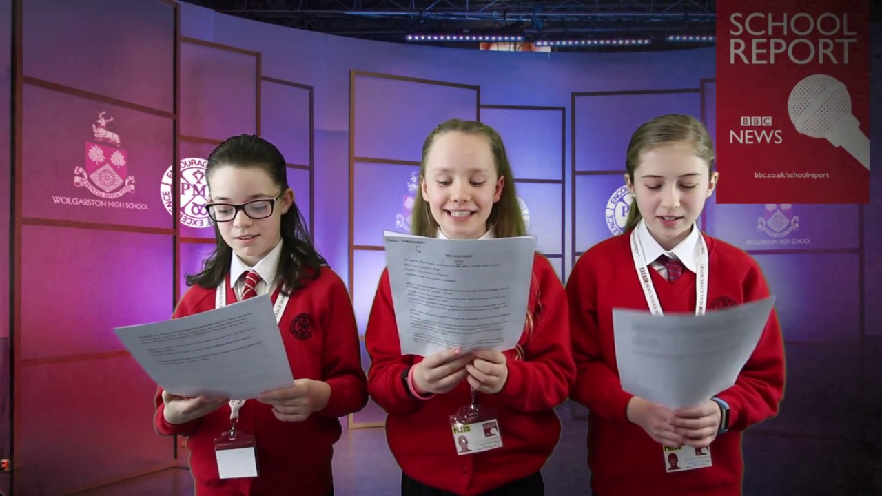BBC School Report 2018 - Group Four - YouTube