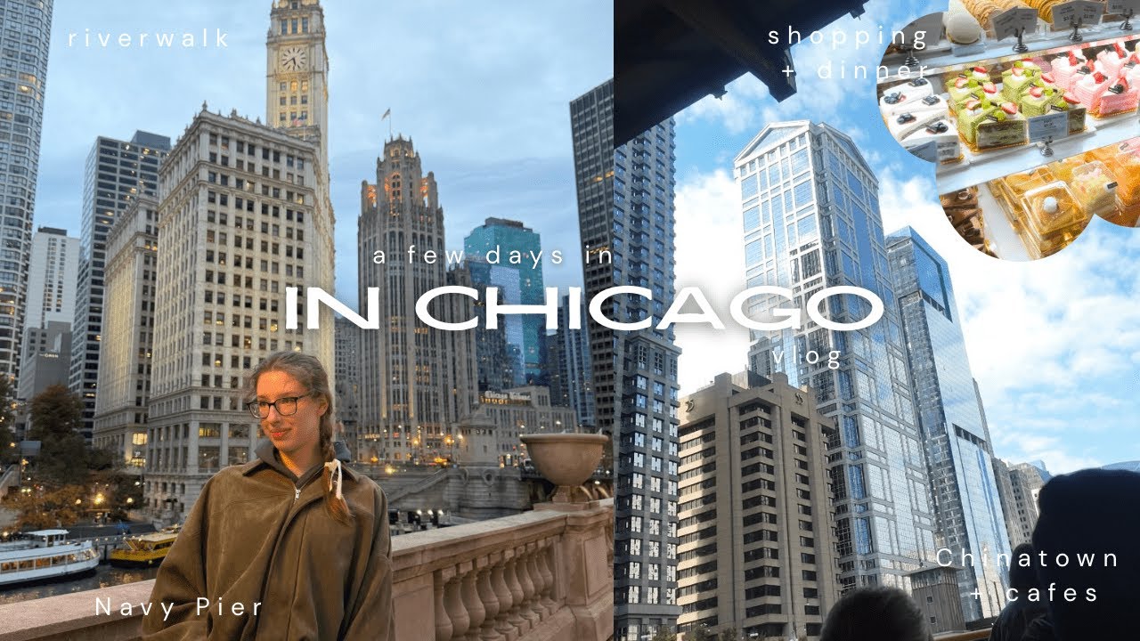 A FEW DAYS IN CHICAGO | exploring the city + what we ate vlog - YouTube