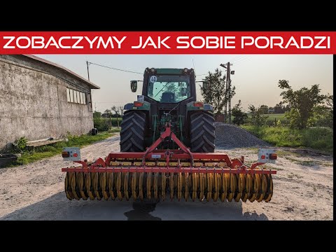 Próba talerzówki Vaderstad Carier 3.5m