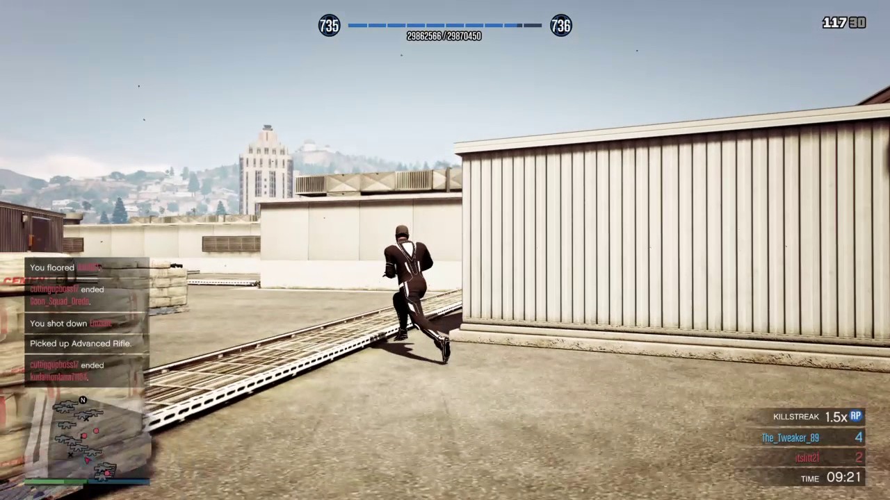 Gta online Rooftop Rumble Free For All - YouTube