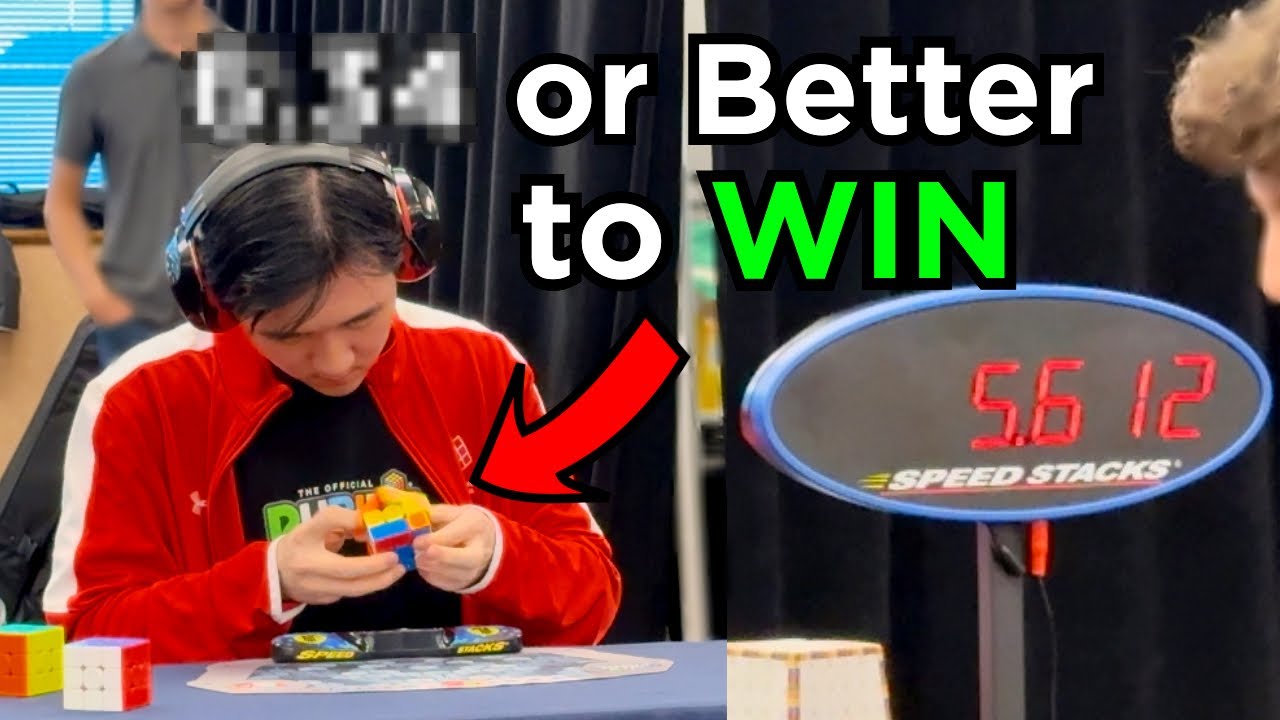 Can I Win The Rubik's Cube New England Championship? - YouTube