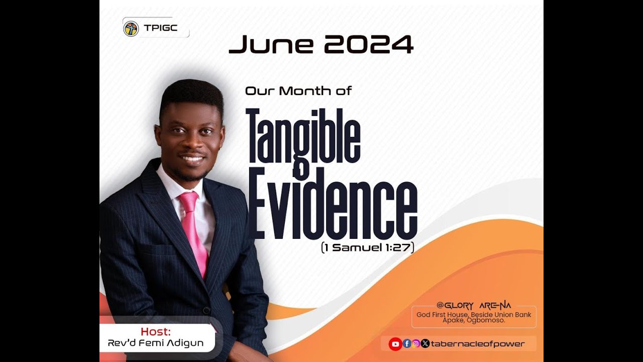 Early Mercy | Rev'd Femi Adigun | 01 June 2024 - YouTube