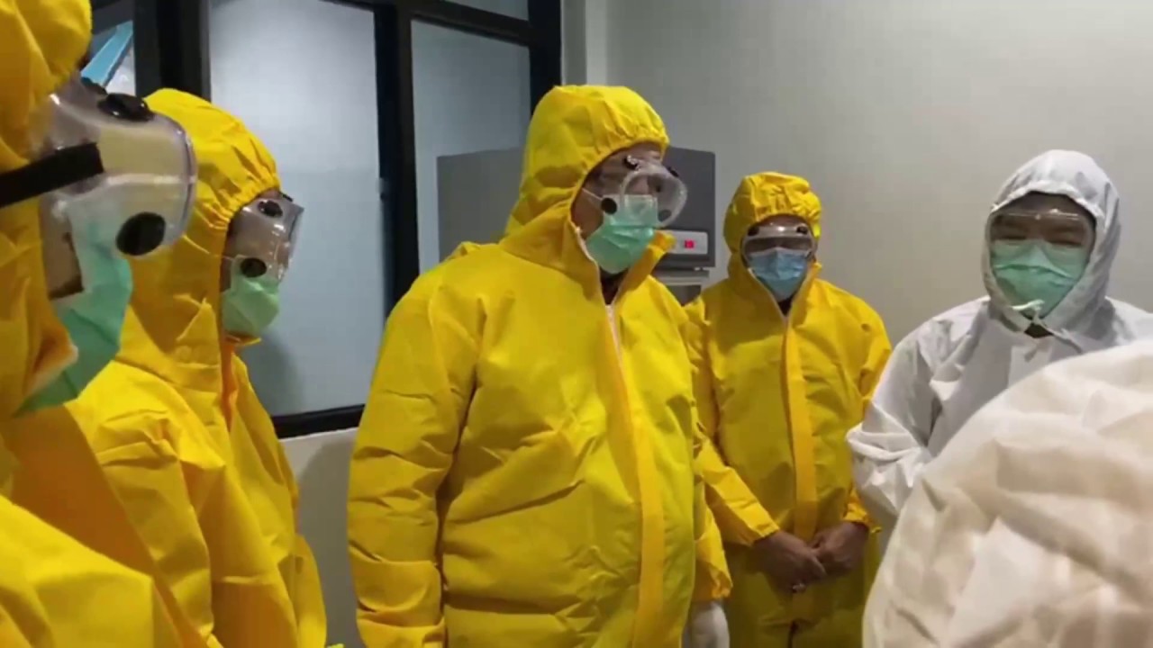 Gubernur Lampung Meninjau Kesiapan Alat PCR di Labkesda - YouTube