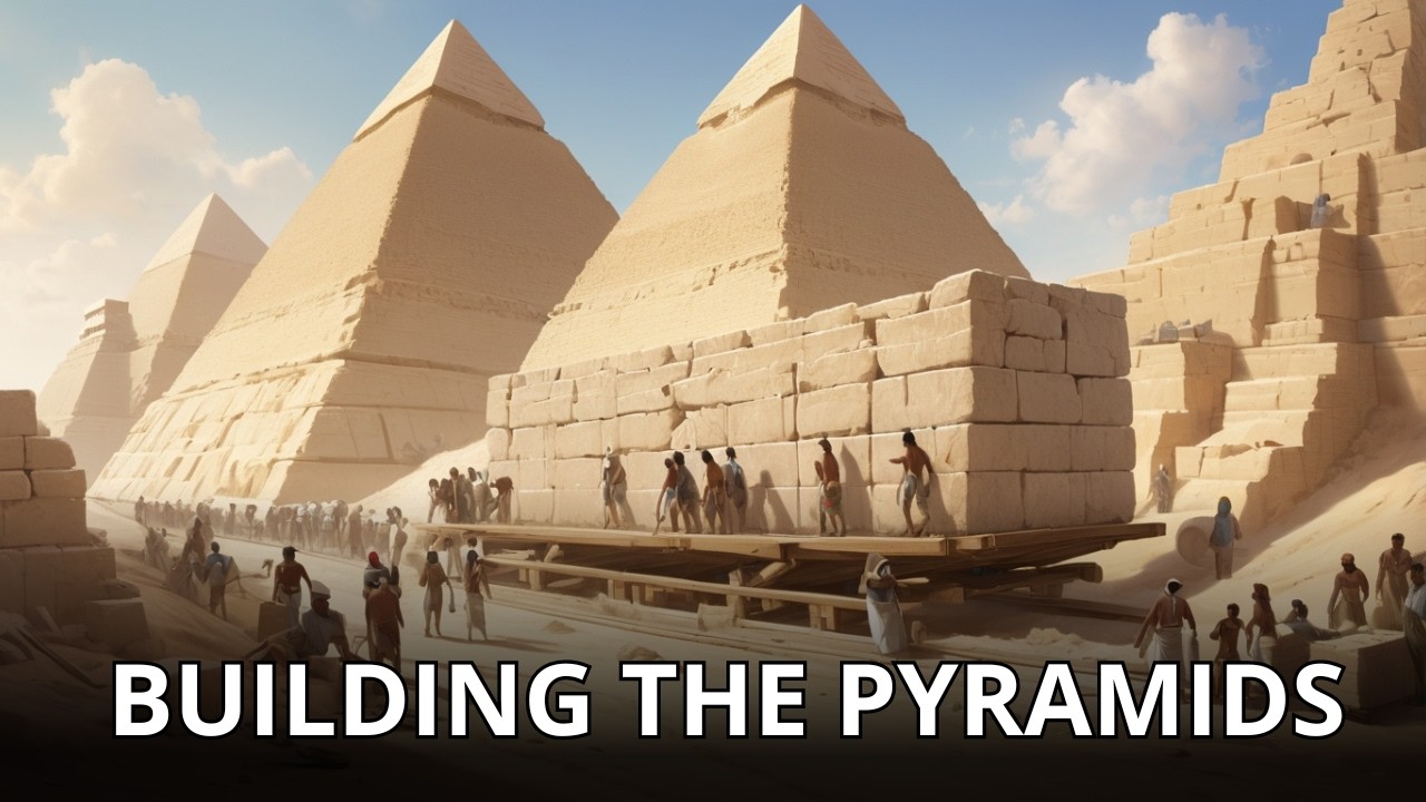 This Is How THE GREAT PYRAMIDS OF GIZA Were Built - YouTube
